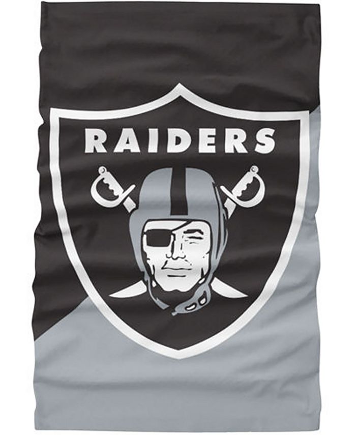 Forever Collectibles Las Vegas Raiders Colorblock Big Logo Gaiter Face ...