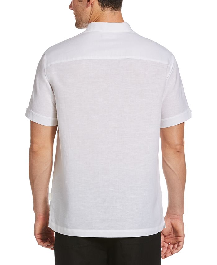 Cubavera Men's Flamingo Panel Shirt - Macy's