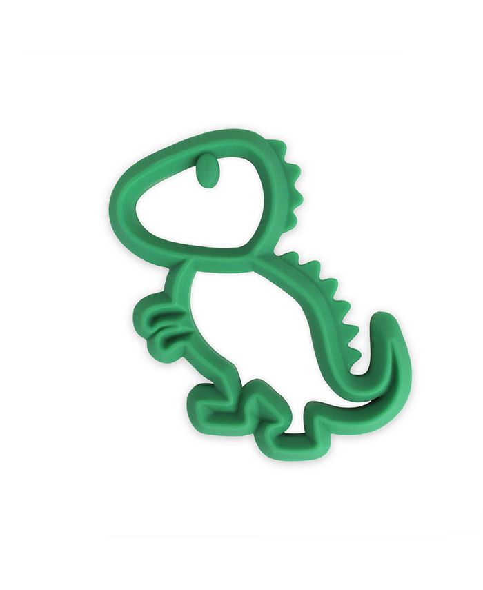 Itzy Ritzy Teething Happens Silicone Teether, Dinosaur - Macy's