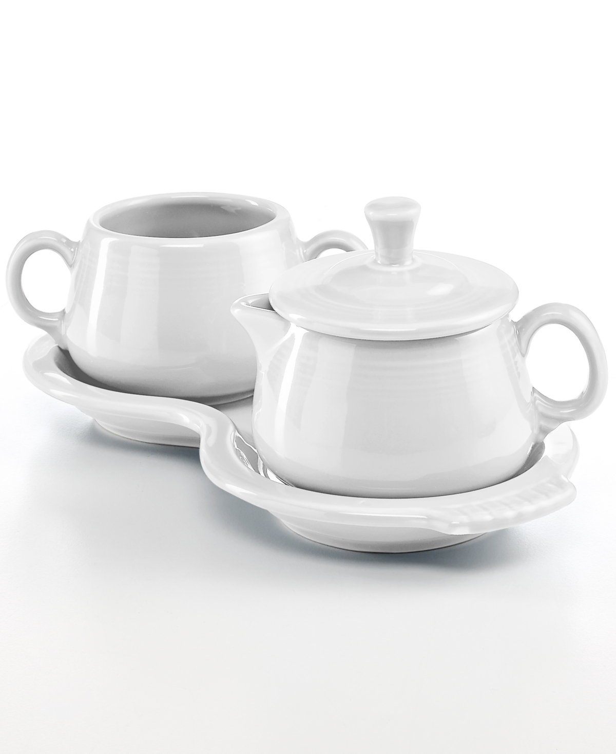 Click here for Fiesta 4 Pc. Sugar Bowl and Creamer Set with Tray... prices