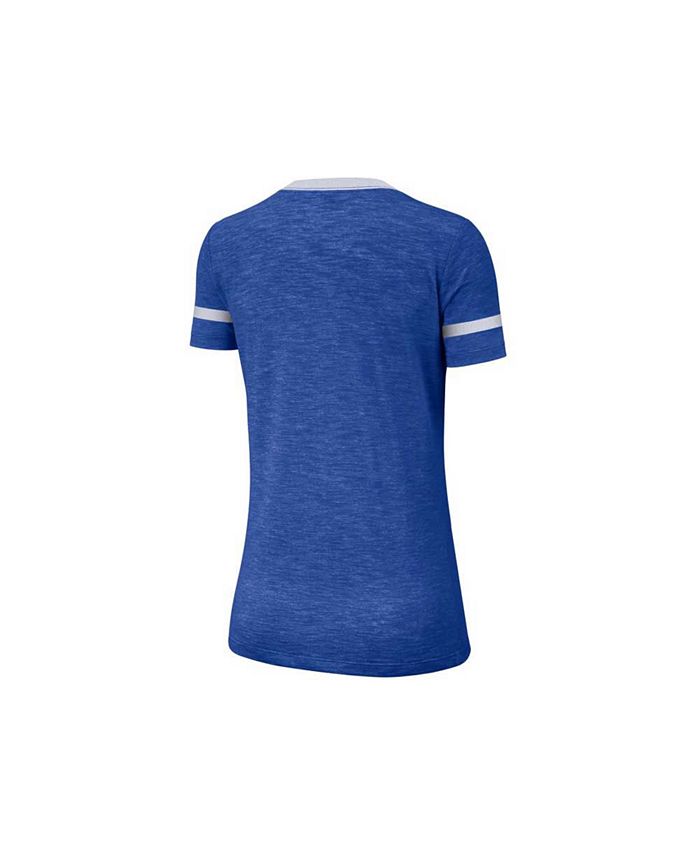Nike Women's Duke Blue Devils Slub V-Neck T-Shirt - Macy's