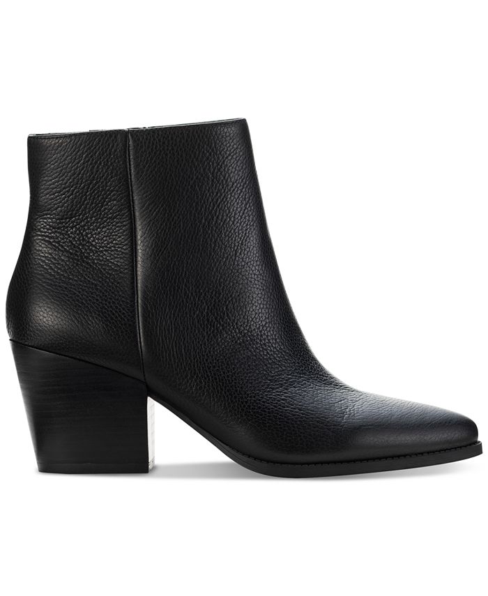 Sun + Stone Eryn Block-Heel Booties, Created for Macy's & Reviews ...