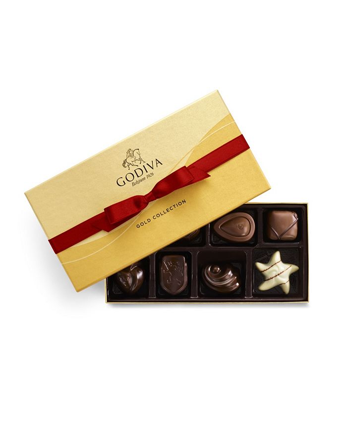 Godiva Gold Ballotin Chocolate Gift Box, 8 Piece - Macy's