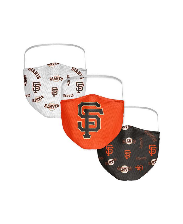 Fanatics San Francisco Giants 3-Pk. Face Mask - Macy's