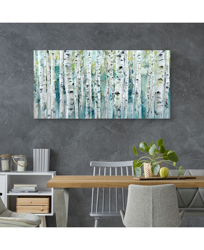 Fine Art Canvas Spring Birches by Studio Arts Canvas Art Print - Macy's