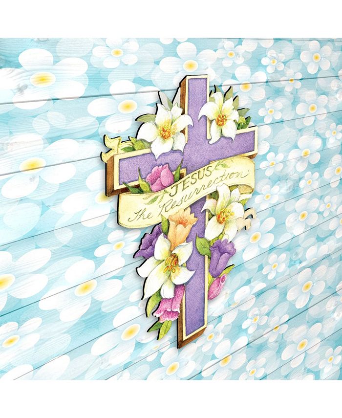Designocracy by Susan Winget Easter Cross He is Risen, Wall and Lawn ...