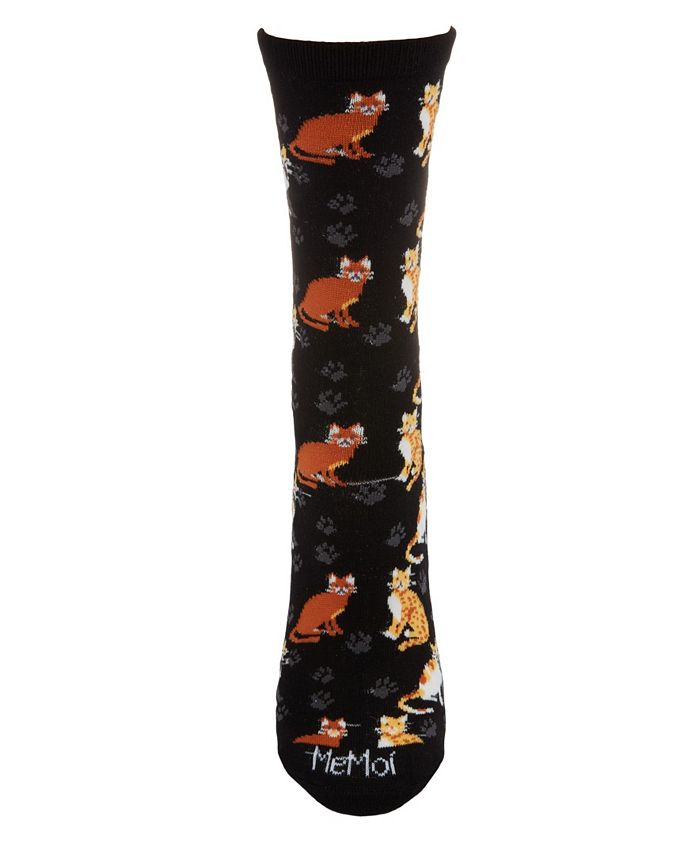 MeMoi Cats and Friend Women's Novelty Socks - Macy's