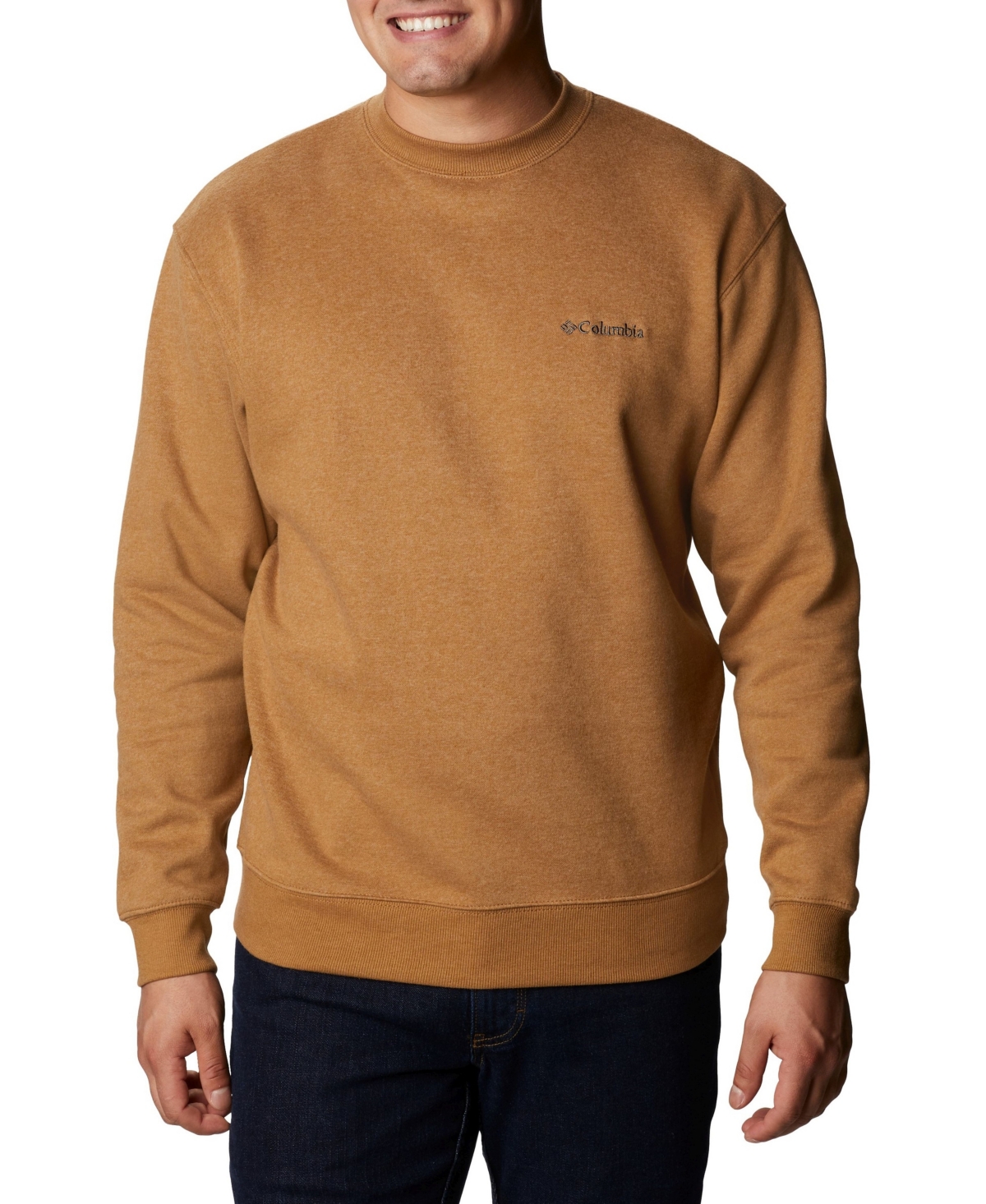 Click here for Columbia Mens Hart Mountain Ii Crew Sweatshirt - D... prices