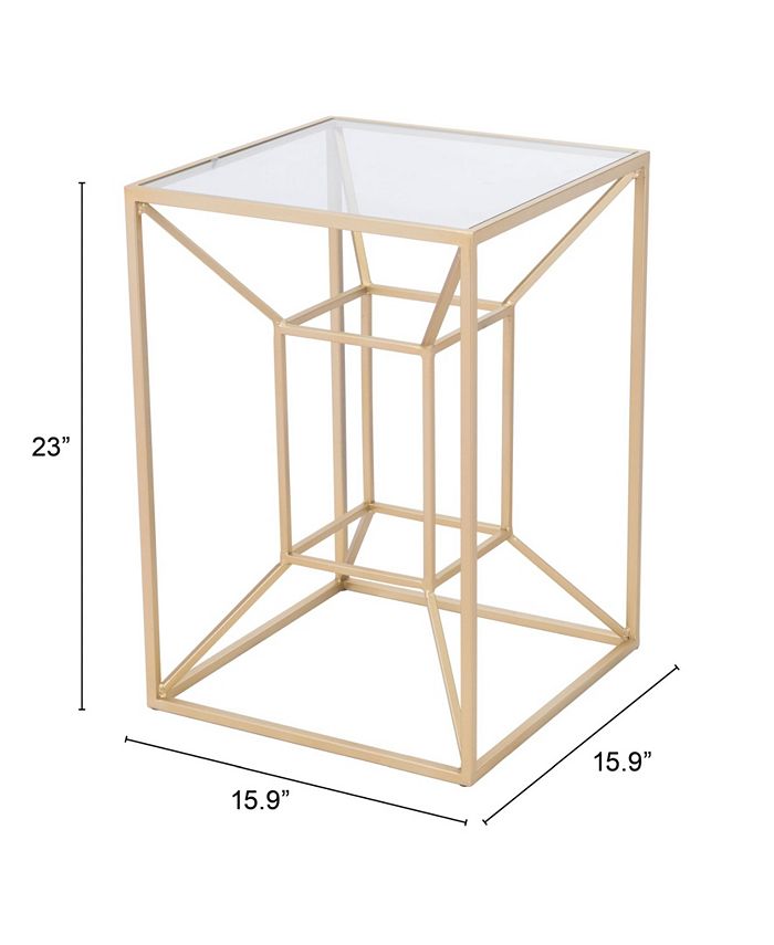 Zuo Canyon Side Table - Macy's