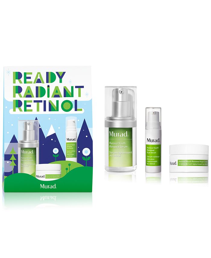 Murad 3-Pc. Ready, Radiant, Retinol Set - Macy's