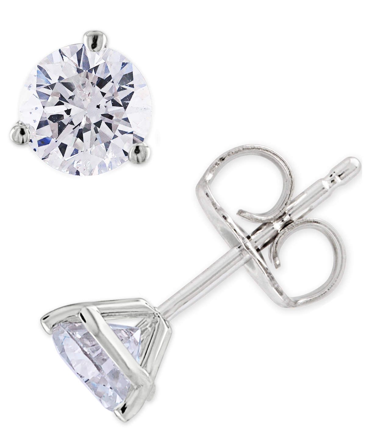 Click here for Diamond Stud Earrings (5/8 ct. t.w.) in 14k White... prices