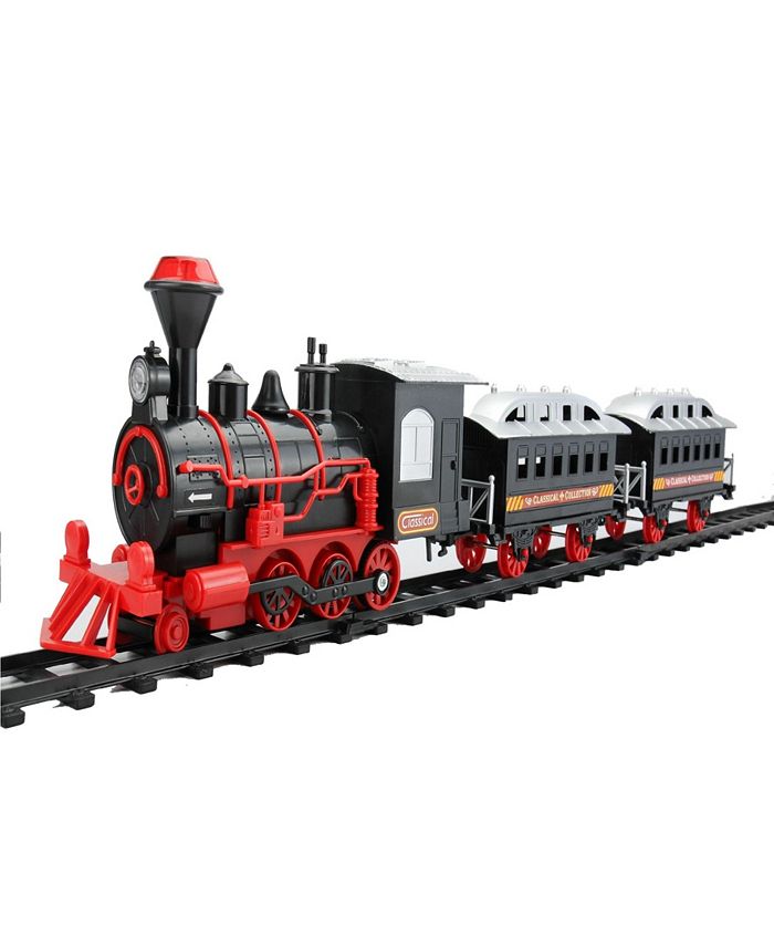 Northlight Battery Operated Lighted and Animated Train Set with Sound ...
