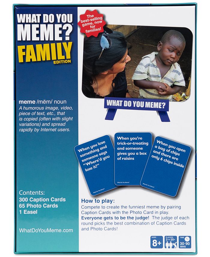 What Do You Meme Family Edition - Macy's