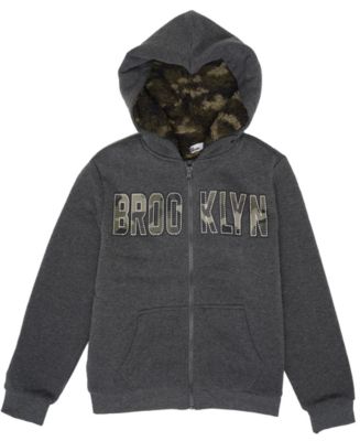 Epic Threads Big Boys Brooklyn Full Zip Hooded Fleece Jacket - Macy's