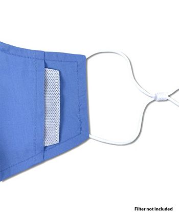 Society of Threads Unisex Curved Face Mask Ornate Floral 3-Pack - Macy's