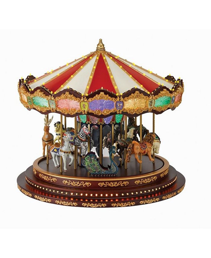 Mr. Christmas Marquee Deluxe Carousel - Macy's