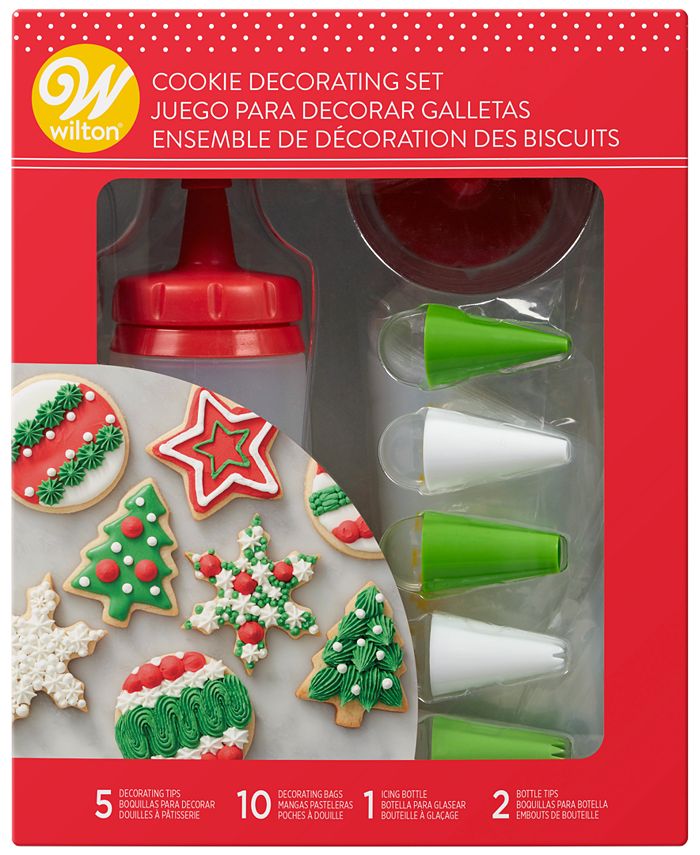 Wilton 18-Pc. Holiday Cookie Decorating Set - Macy's
