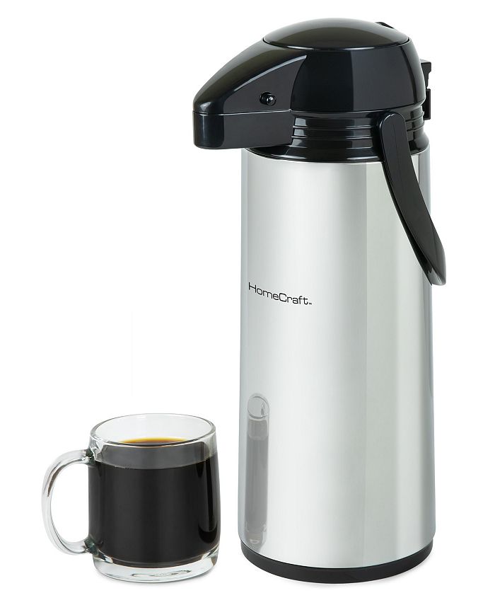 HomeCraft HCC2SS 2-Liter Coffee Carafe, Stainless Steel - Macy's