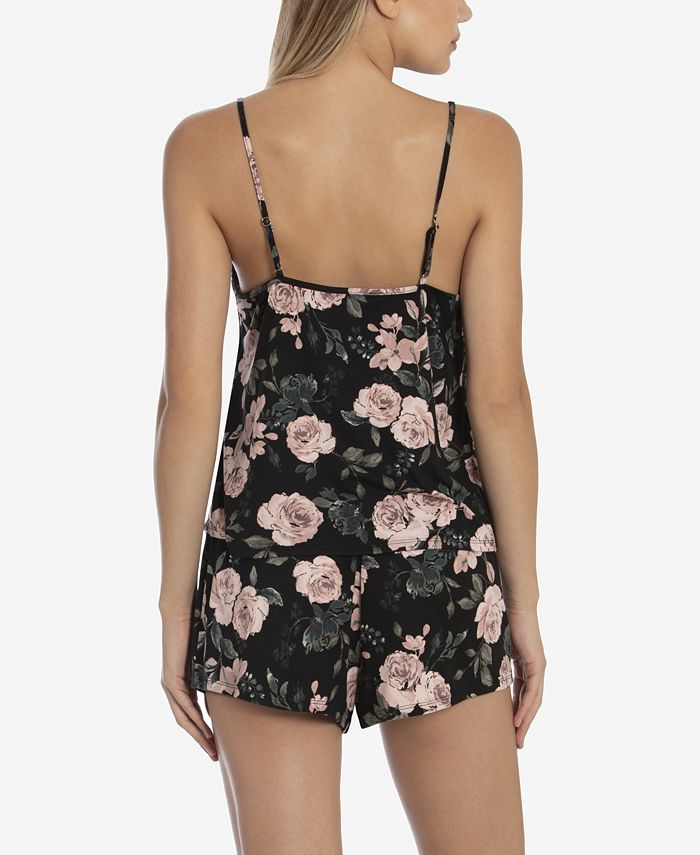 Midnight Bakery Women's Nala Printed Floral Cami Tap Set & Reviews ...