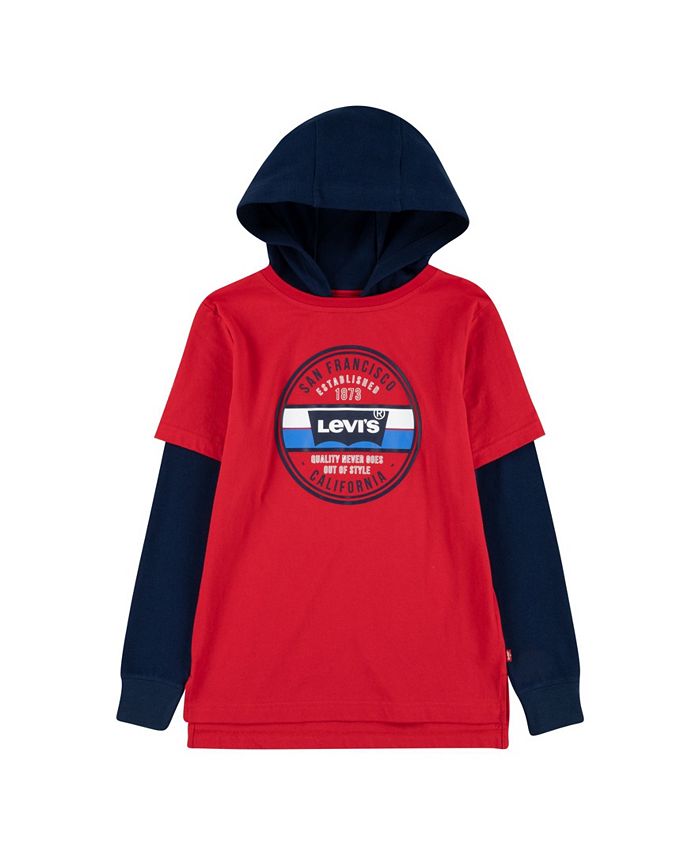 Levi's 2Fer Big Boys Hooded T-shirt - Macy's