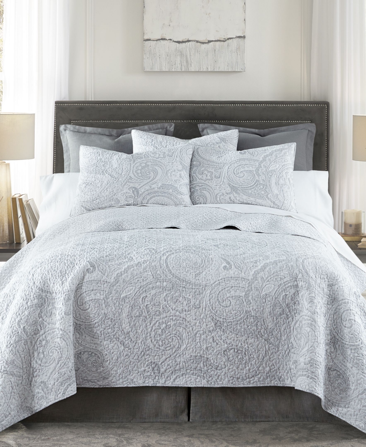 Click here for Levtex Spruce Paisley Reversible 2-Pc. Quilt Set... prices