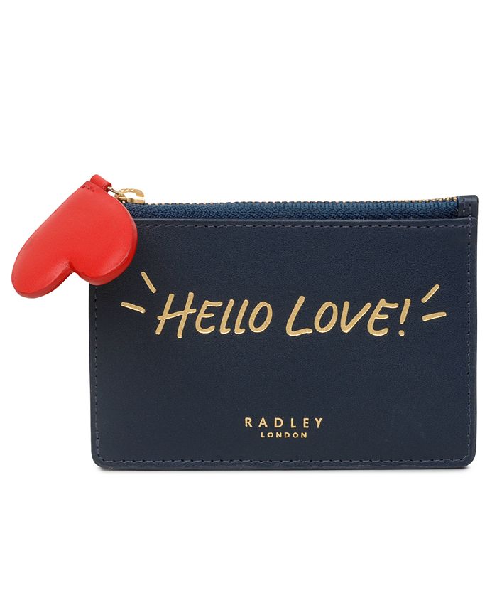 Radley London I Love You Small Ziptop Coin Purse - Macy's