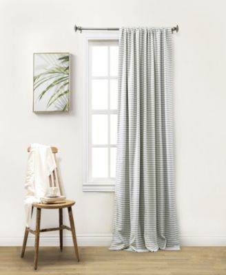 B. Smith Baldwin Blackout Rod Pocket Curtain Panel By Nefeli, 96" x 52 ...