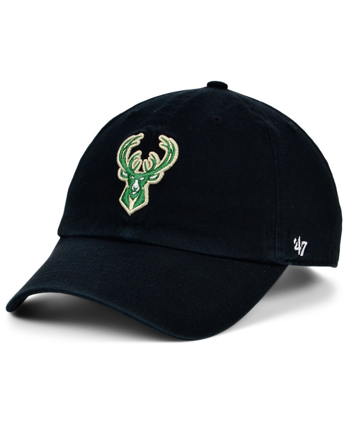 Click here for 47 Brand Milwaukee Bucks Clean Up Cap - Black prices