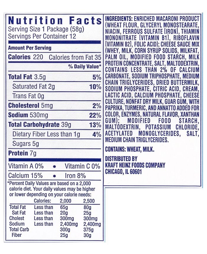 Kraft Macaroni & Cheese, Easy Mac Cups, 12 Count - Macy's