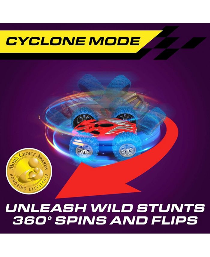 Power Your Fun Cyclone Mini Remote Control Stunt Car with LED - Macy's