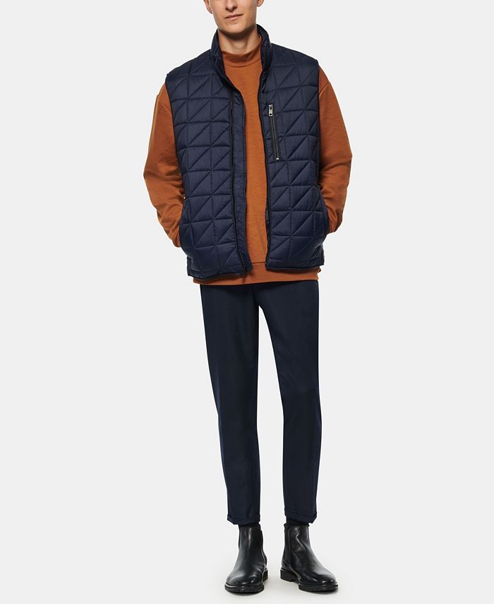 Marc New York Men's Bramble Quilted Vest - Macy's