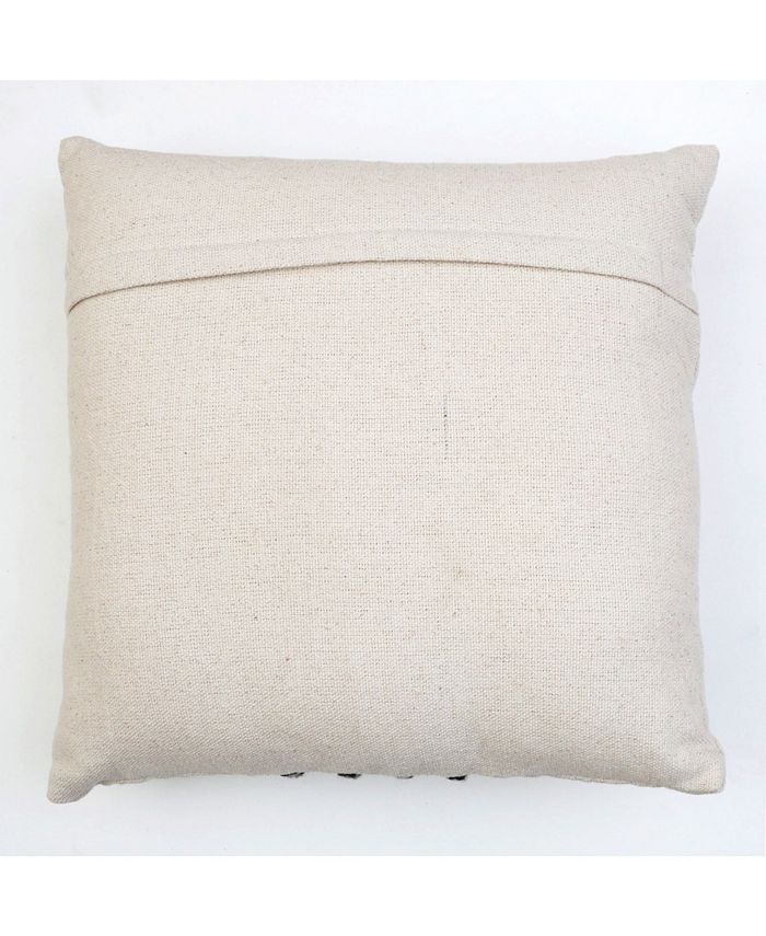 THRO Wanda Yarn Stitch Woven Pillow, 20" x 20" - Macy's