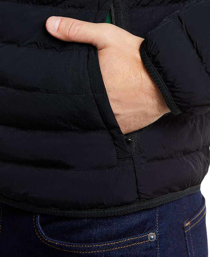 Lacoste Men's Regular-Fit Packable Puffer Jacket with Hood - Macy's