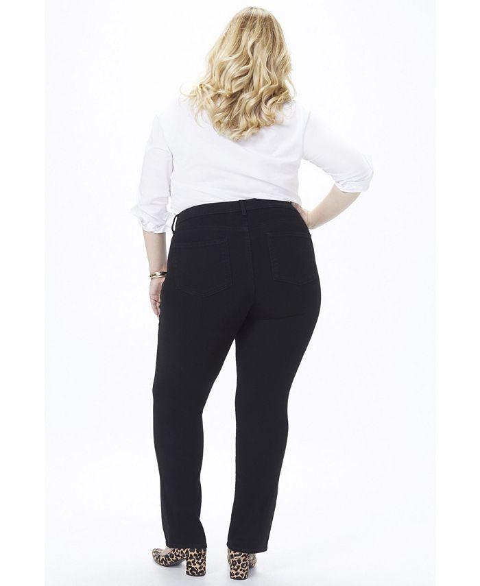 NYDJ Plus Size Marilyn Straight Leg Jeans - Macy's