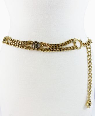 Women's Lion Head Curb Link Chain - Macy's