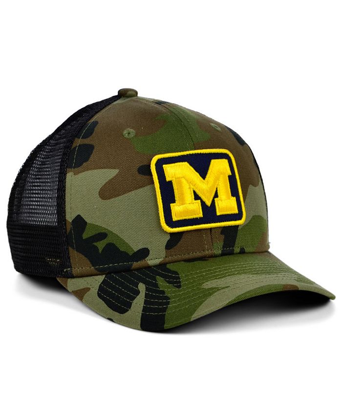 Nike Michigan Wolverines Camo Trucker Cap - Macy's