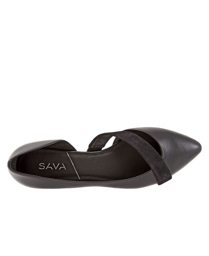 Sava Women's Lennox D'Orsay Flat & Reviews - Flats & Loafers - Shoes ...
