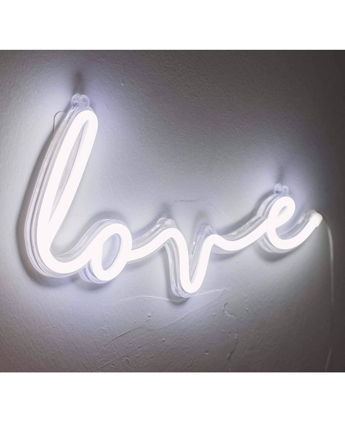 Amped Love LED Wall Light - Macy's