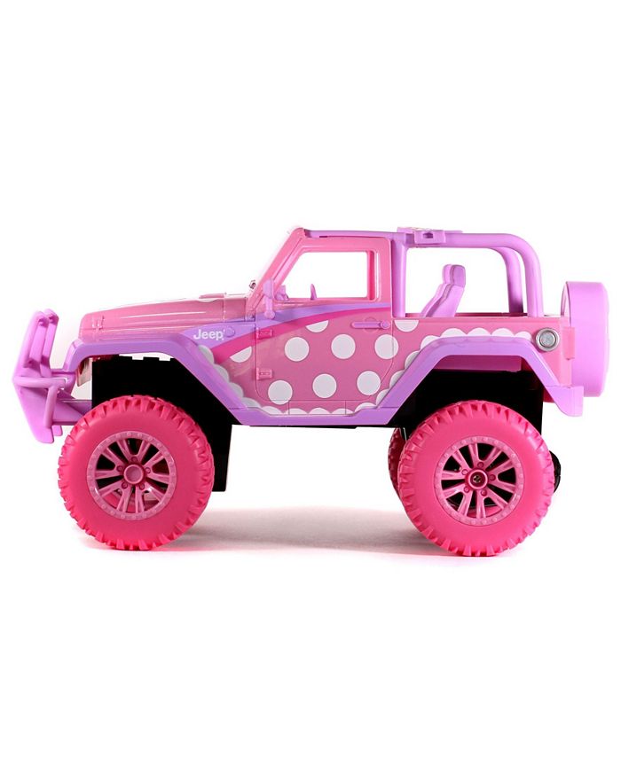 PonyCycle Jada Toys Disney Minnie Mouse Radio Control Jeep - Macy's