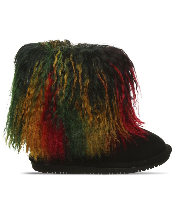 BEARPAW Little Girls Boo Boots from Finish Line - Macy's