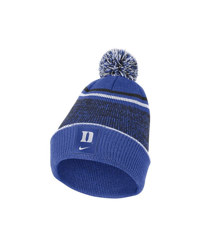 Nike Duke Blue Devils Sideline Beanie Pom Knit - Macy's