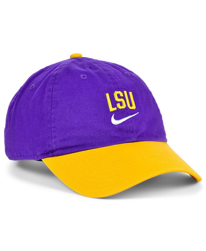 Nike LSU Tigers H86 Wordmark Swoosh Cap - Macy's