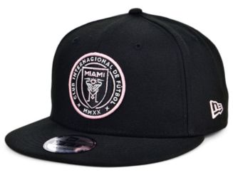 New Era Inter Miami Core 9FIFTY Snapback Cap - Macy's