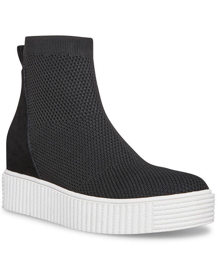 STEVEN NEW YORK STEVE NEW YORK Women's Carana Knit Wedge Sneakers - Macy's