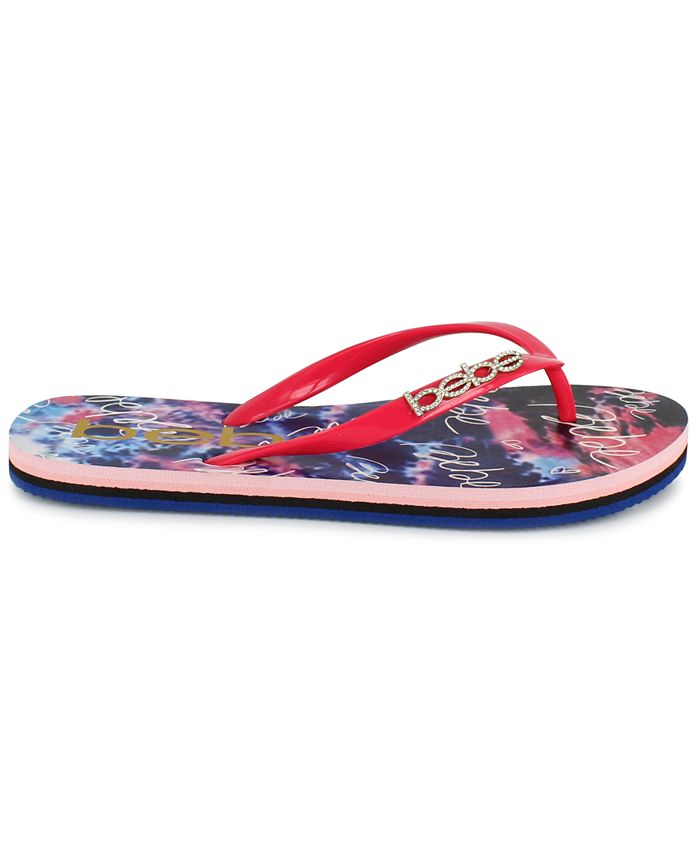 bebe Women's Tamia Multicolor Flip Flop & Reviews - Sandals - Shoes ...