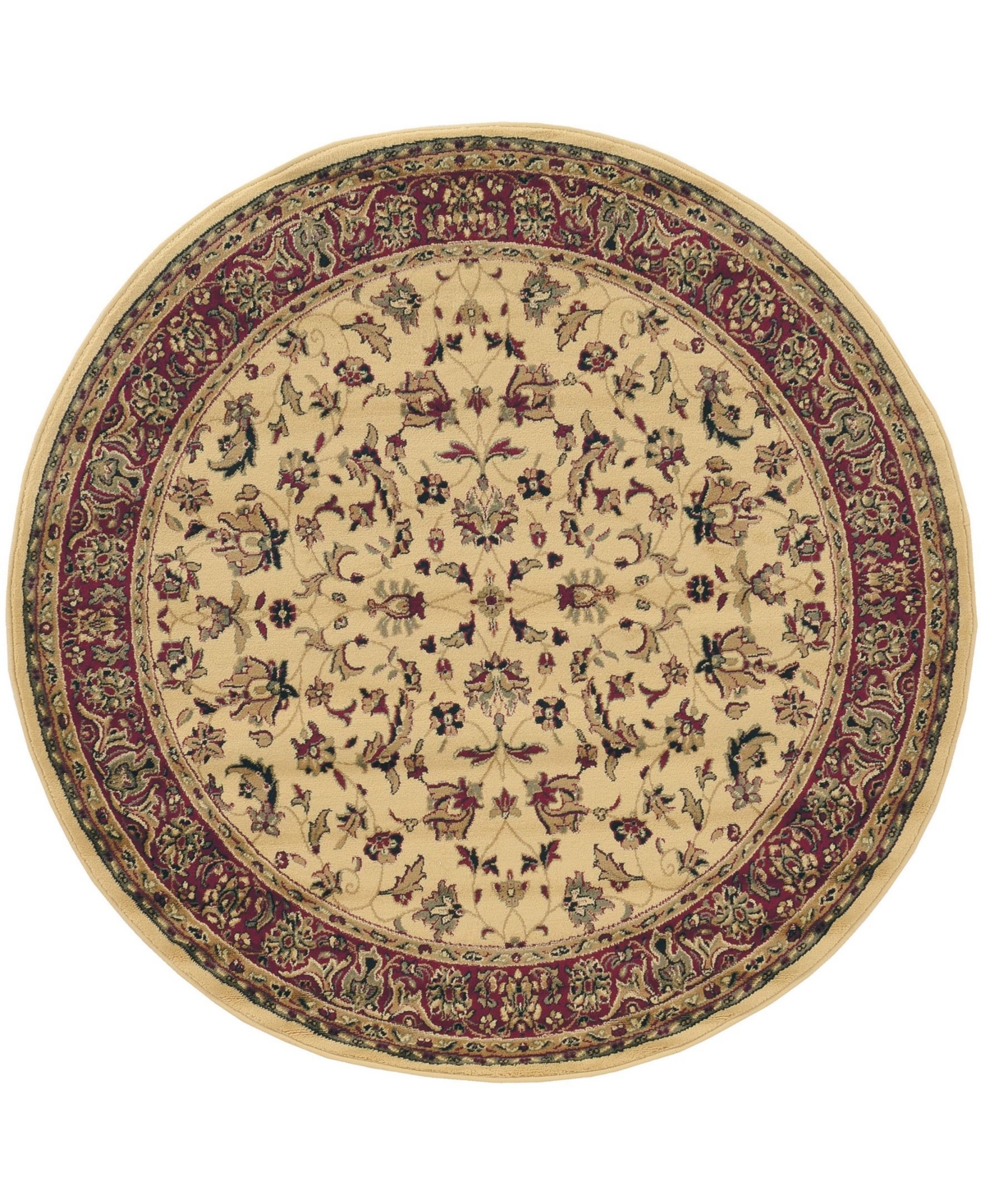 Click here for Closeout! Km Home Umbria 953 53 x 53 Round Rug - I... prices