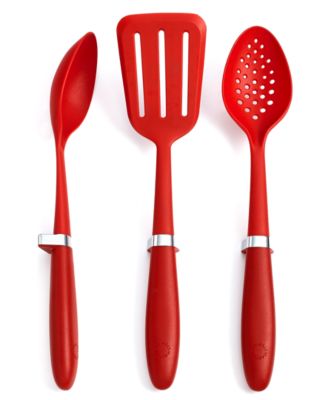 Martha Stewart Collection 3 Piece Raised Kitchen Utensil Set, Created ...