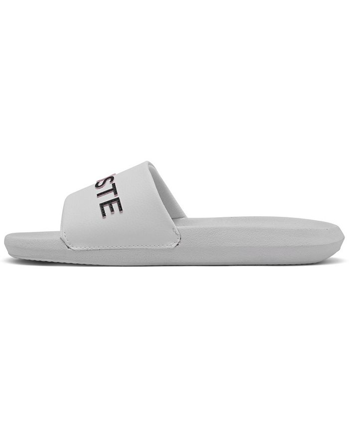 Lacoste Women's Croc Slide Sandals from Finish Line - Macy's