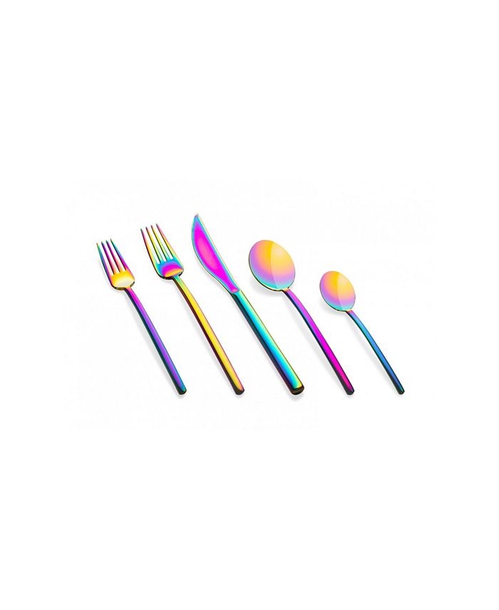 Mepra Due Flatware Set, 20 Pieces - Macy's