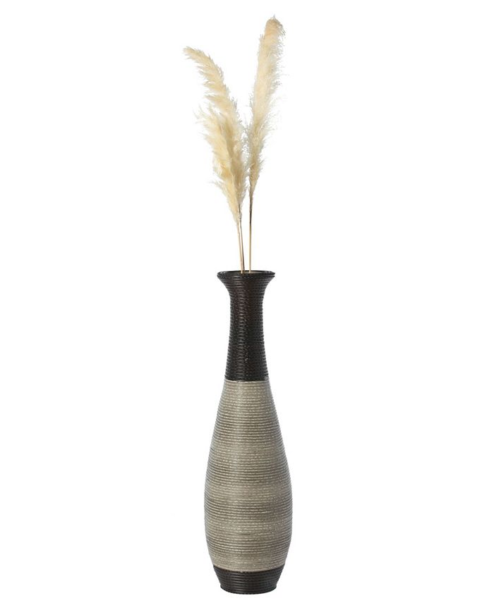 Uniquewise Tall Floor Vase, large vase for home decor floor, Beige ...